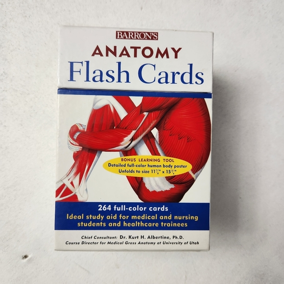 Barron'S | Other | Anatomy Flash Cards | Poshmark